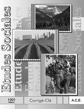 French Social Studies Score Key 1001